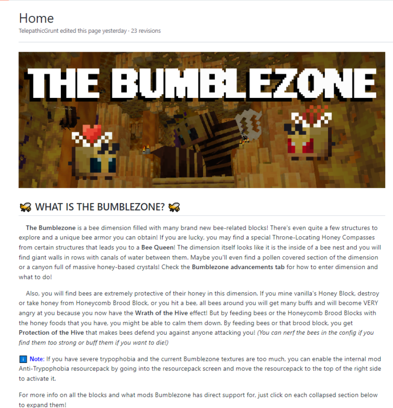 【1.19-1.21】蜂たちの世界を冒険 The Bumblezone【マイクラ MOD】 - まいぺーすマインクラフト