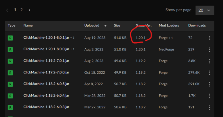 【1.20,1.19】自動クリックマシン Click Machine【マイクラMOD】 - まいぺーすマインクラフト