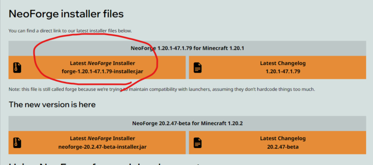 1.21以降の主流？ マインクラフト NeoForgeについて．インストール方法も - まいぺーすマインクラフト