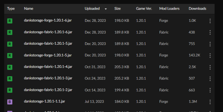 【1.20,1.19】持てるアイテムが増える！ Dank Storage【マイクラ MOD】 - まいぺーすマインクラフト