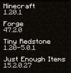 【1.20対応】1マスに回路をまとめちゃう Tiny Redstone【マイクラ MOD】 - まいぺーすマインクラフト