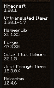 【1.19,1.20】強化ソーラーパネルMOD Solar Flux Reborn【マイクラMOD】 - まいぺーすマインクラフト