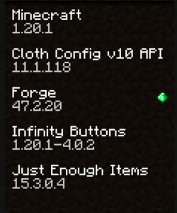 【1.19,1.20】隠しボタンやら緊急ボタンやらを追加 Infinity Buttons【マイクラMOD】 - まいぺーすマインクラフト