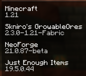 【1.21】育てる鉱石 GrowableOres【マイクラMOD】 - まいぺーすマインクラフト